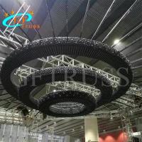 China Revolving Aluminum Lighting Truss Rotating Lifting Truss Lifting Up Down for sale