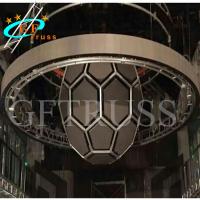 China Revolving Aluminum Lighting Truss Rotating Lifting Truss Lifting Up Down for sale