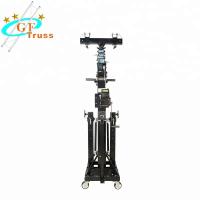 China Hand Crank Tripod Speaker Stand Lift Non Rust 100kg Max Load for sale