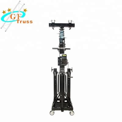China Hand Crank Tripod Speaker Stand Lift Non Rust 100kg Max Load for sale
