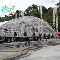 China 6082 Square Goal Post Truss For DJ Tradeshows Stage for sale