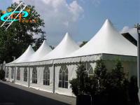 China Waterproof Aluminum Party Tent Heavy Duty Type Glass Sidewalls for sale