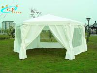 China Waterproof Aluminum Party Tent Heavy Duty Type Glass Sidewalls for sale