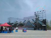 China Ladder Aluminium Scaffold Tower System Folding Platform For Building for sale