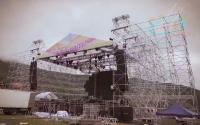 China Ladder Aluminium Scaffold Tower System Folding Platform For Building for sale