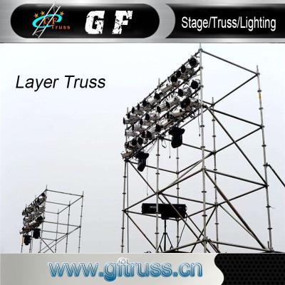 China Ladder Aluminium Scaffold Tower System Folding Platform For Building for sale