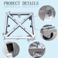 China High Quality Truss Base Plate Aluminum Base Plate-Moving Light Truss Base for sale