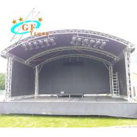 China PVC Aluminum Party Tent Concert Aluminum Truss Roof Systems for sale