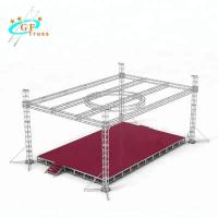 China Flexible Aluminum Spigot Truss Luxury Aluminum Box Truss For DJ Equipment for sale