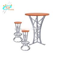 China Modern aluminum bar furniture table and chair for club for sale