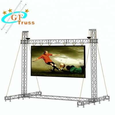 China Bolt Used Aluminum Stage Truss For Fashion Show Heavy Duty 100*100mm for sale