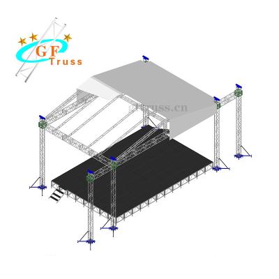 China 290*290mm Heavy Duty Stage Truss Display Aluminum for Outdoor Event for sale