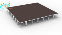 China Square Steel Aluminum Stage Truss Platform Portable Mobile Concert Stage for sale