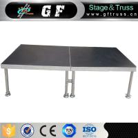 China Square Steel Aluminum Stage Truss Platform Portable Mobile Concert Stage for sale