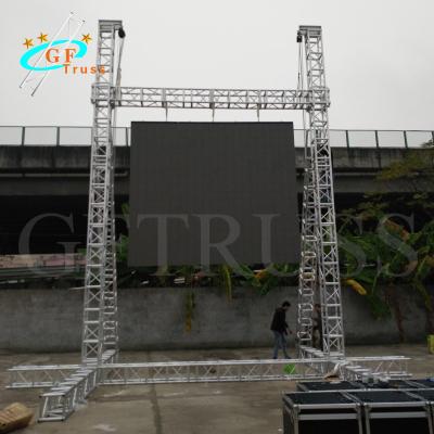 China LED screen ground supports display truss structures for sale