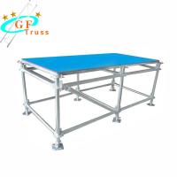 China 300mm Event Iron Portable Stage Truss Speaker Aluminum Spigot Truss Lifting Tower for sale