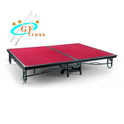 China 2m Portable Stage Platform , Aluminum Outdoor Concert Stage for sale