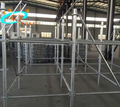 China Scaffold Layer Truss Stage System Aluminum Alloy Safety Loading 0.5M 4M Length for sale