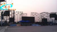 China Scaffold Layer Truss Stage System Aluminum Alloy Safety Loading 0.5M 4M Length for sale