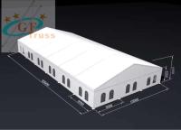 China 30M Aluminum Party Tent For Outdoor Car Show PVC Coated Polyester Textile for sale