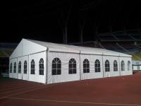 China 30M Aluminum Party Tent For Outdoor Car Show PVC Coated Polyester Textile for sale