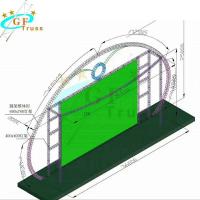 China Aluminum Alloy 6082 Linear Array Speaker Hang Beam Truss for sale