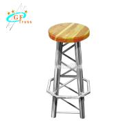 China Modern Club 1.2m Aluminum Bar Table And Chair for sale