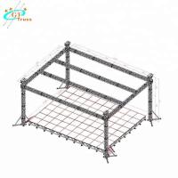 China Small Concert Sound Lighting 290mm DJ System Stage Truss for sale