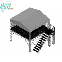China Lightweight Outdoor Square Aluminum Stage Truss for sale