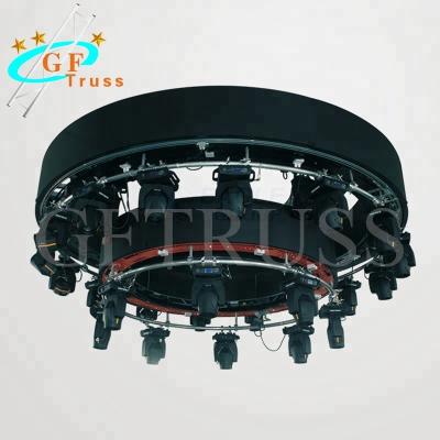 China Lifting Up And Down Motors Rotating Revolving Circle Truss for sale