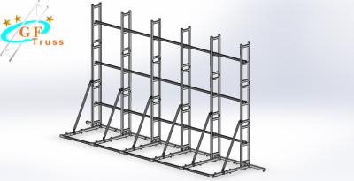 China Heavy Duty Stage Truss System LED Screen Truss Wall Totem Ladder Type for sale