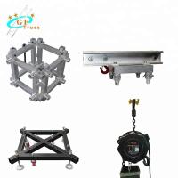 China Square 350 X 350mm Aluminum Spigot Truss For Event Concert Stage for sale
