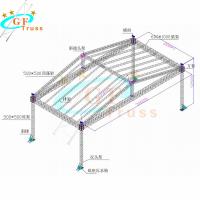 China Circle DJ Lighting 350mm Aluminum Stage Truss For Exhibition for sale