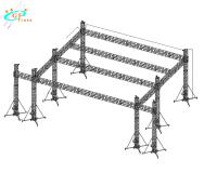 China Exhibition Lighting 6061-T6 400mm Aluminum Spigot Truss for sale