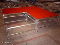 China Durable adjustable legs aluminum stage platform for event rental for sale