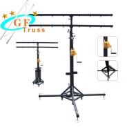 China Stage Lighting Curved Truss 200kg 1800mm Speaker Crank Stand for sale
