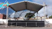 China 6082-T6 3m Spigot Aluminum Lighting Truss For Concert Event for sale
