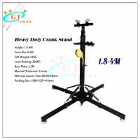 China 50kg 1.7m Line Array Crank Up Lifting Speaker Stand For Event Truss for sale
