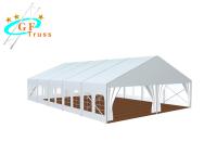 China Customized Curved Light Duty M2 60m Aluminum Stage Truss Tent for sale