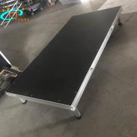 China Waterproof Acrylic 4 Legs 1.22M*2.44M Portable Assembly Stage for sale