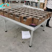 China Waterproof Acrylic 4 Legs 1.22M*2.44M Portable Assembly Stage for sale