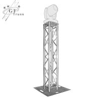 China High Hardness Aluminum Lighting Truss Tower Mobile Dj Totem Truss for sale