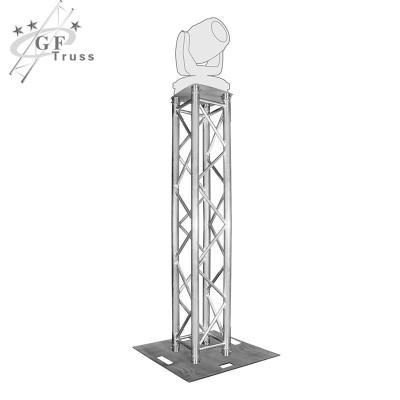 China High Hardness Aluminum Lighting Truss Tower Mobile Dj Totem Truss for sale