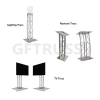 China Silver Golden Black Square Aluminum Stage Truss In Concert for sale