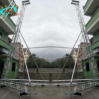 China Tower Line Array Speaker Truss Stand Concert 7.50m Lift Height for sale