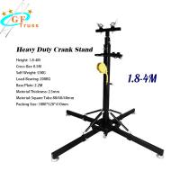 China Line Array Crank Stand Lighting Truss Lift Tower For Hanging Lighting for sale