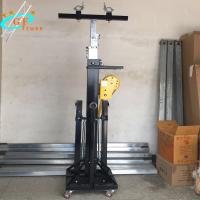 China Line Array Crank Stand Lighting Truss Lift Tower For Hanging Lighting for sale