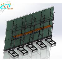 China Cabinet Frame 1M LED Screen Ground Supports Display Truss Structures for sale