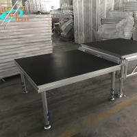 China Non Slip 6061-T6 1.22M*1.22M Mobile Aluminum Stage Platform for sale