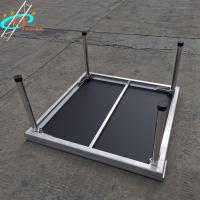 China Non Slip 6061-T6 1.22M*1.22M Mobile Aluminum Stage Platform for sale